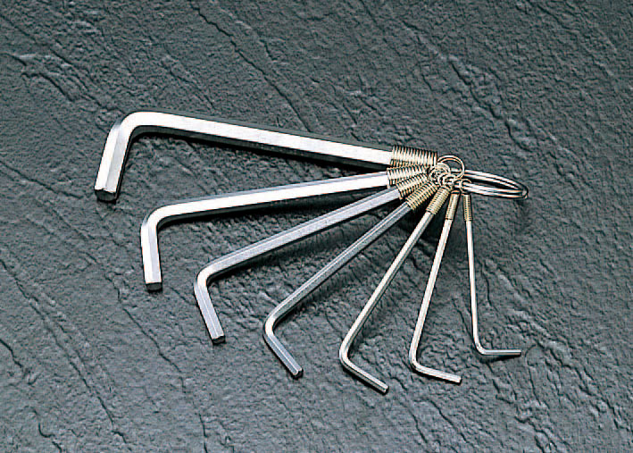 EA573｜2.0-8.0mm [Hexagon]キーレンチ(ﾘﾝｸﾞ付)のページ