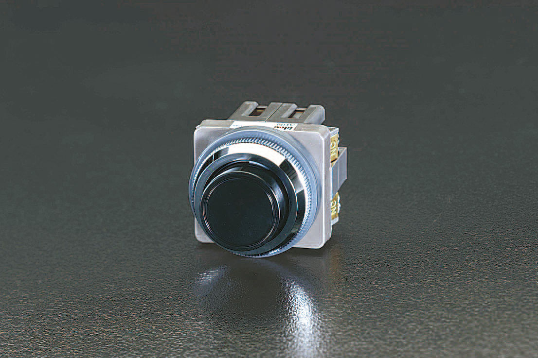 EA940D-11B｜1b/30mm 押しボタンスイッチ(突型/黒)｜株式会社エスコ